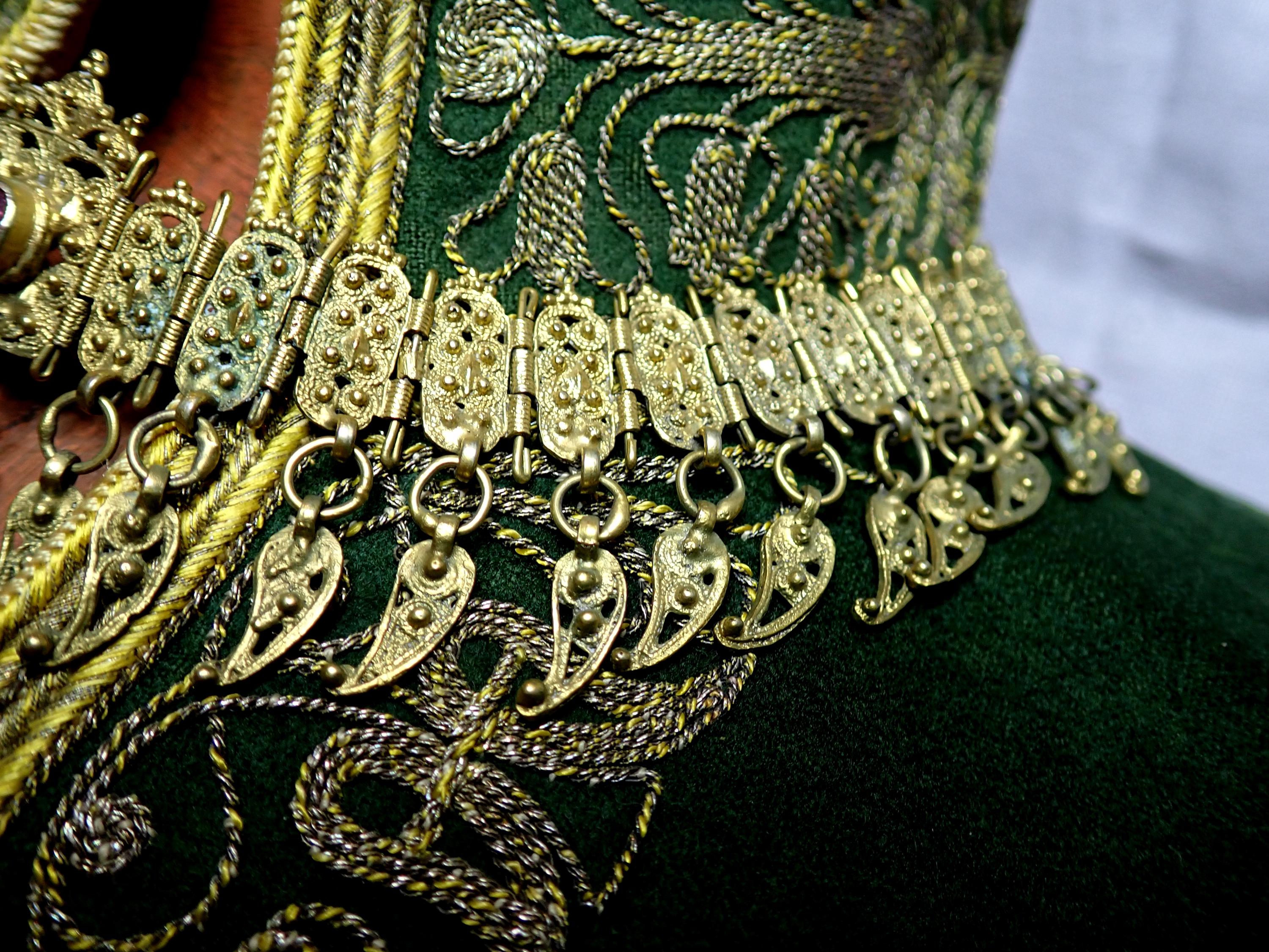 Yordani Necklace Chest Ornament Attica Greece Traditional Greek Costume ...