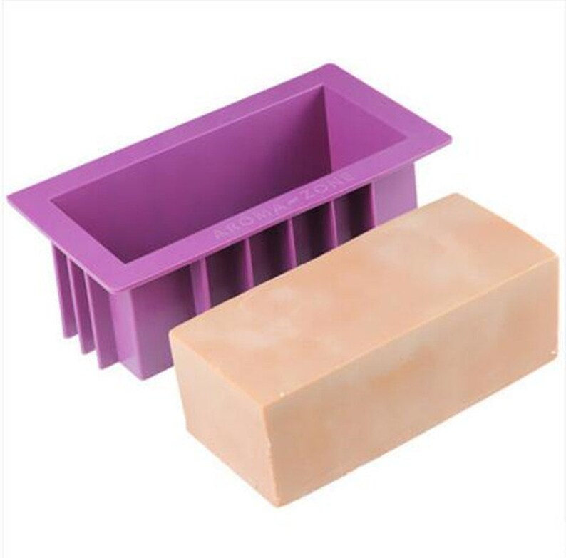 D0031 Rectangle Silicone Soap Mold Handmade Toast Soap Mould | Etsy