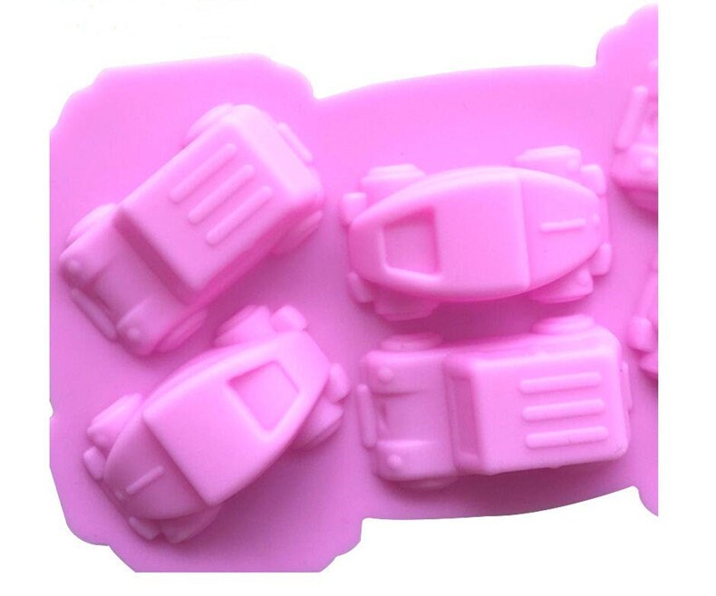 Free Shipping 6-cavity Car Creativity Cake Mold Mould Silicone | Etsy