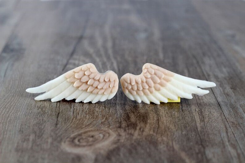 DIY Cup Cake Decoration Angel Wings Wings Chocolate Fondant - Etsy