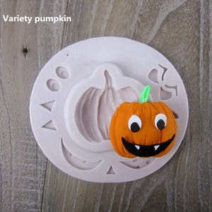 4pcs/set Halloween Ghost Bat and Pumpkin Fondant Cake Mold Food Grade ...