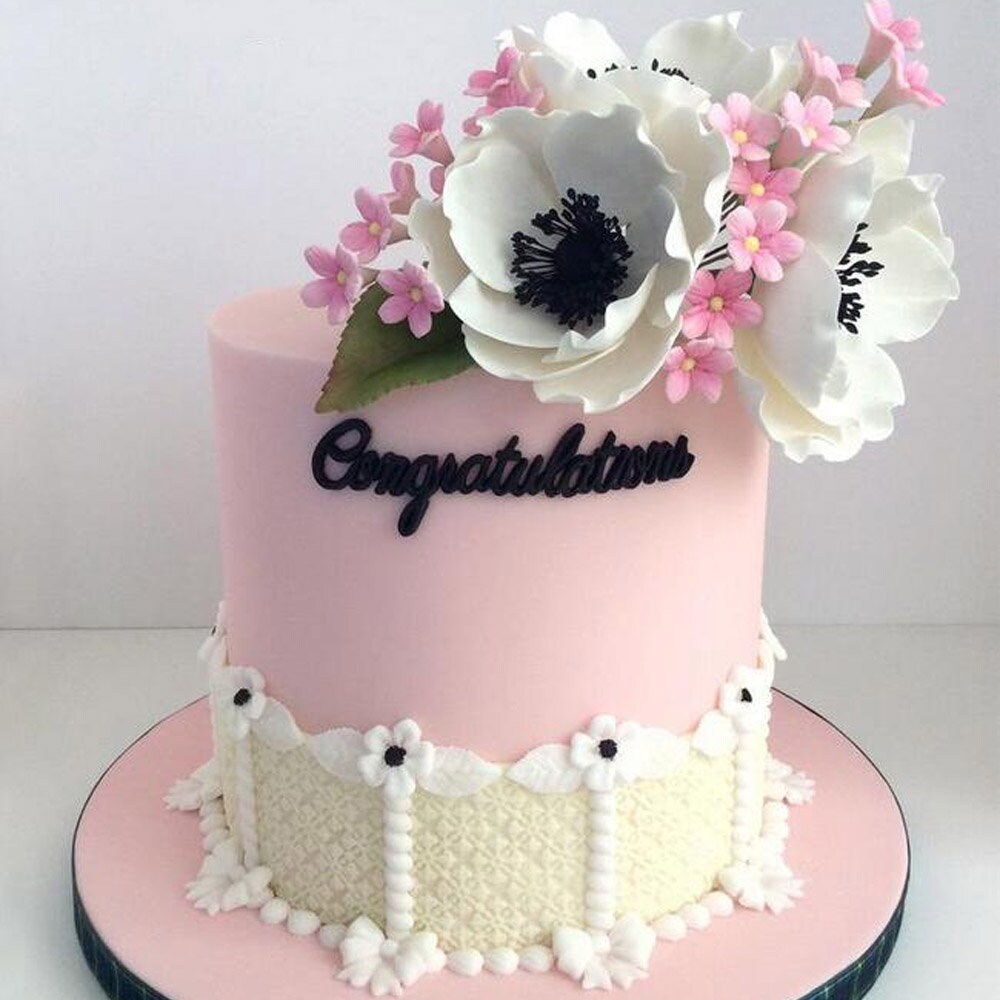 3D Baking English Blessing Language Modeling Silicone Mold DIY | Etsy