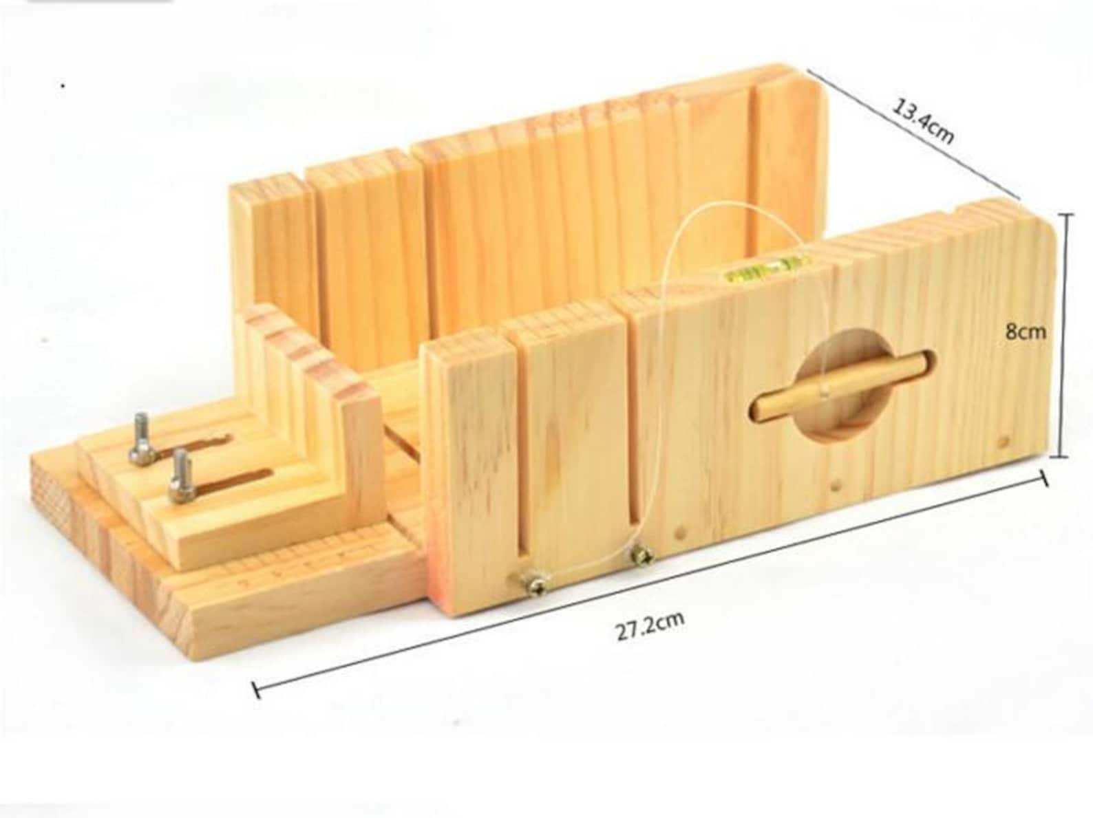DIY Loaf Soap Mold Kit: Wooden Box, Silicone Liner & Cutter - Etsy