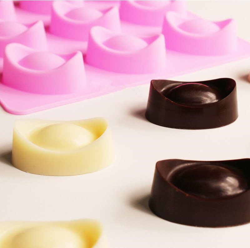 9-cavity Gold Ingot Shape Fondant Cake Mold Mould Silicone | Etsy