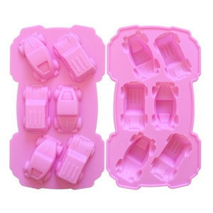 Free Shipping 6-cavity Car Creativity Cake Mold Mould Silicone Mold ...