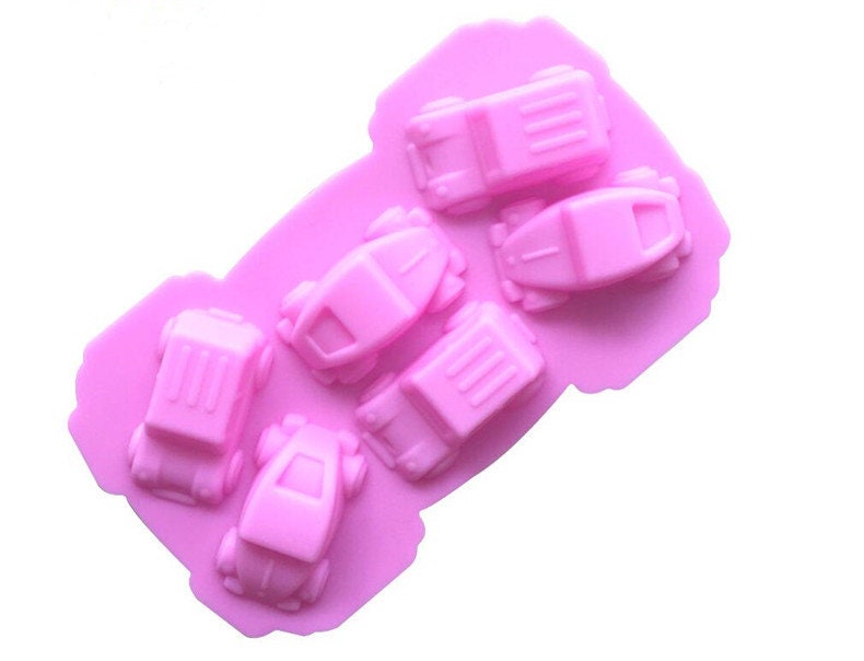 Free Shipping 6-cavity Car Creativity Cake Mold Mould Silicone | Etsy