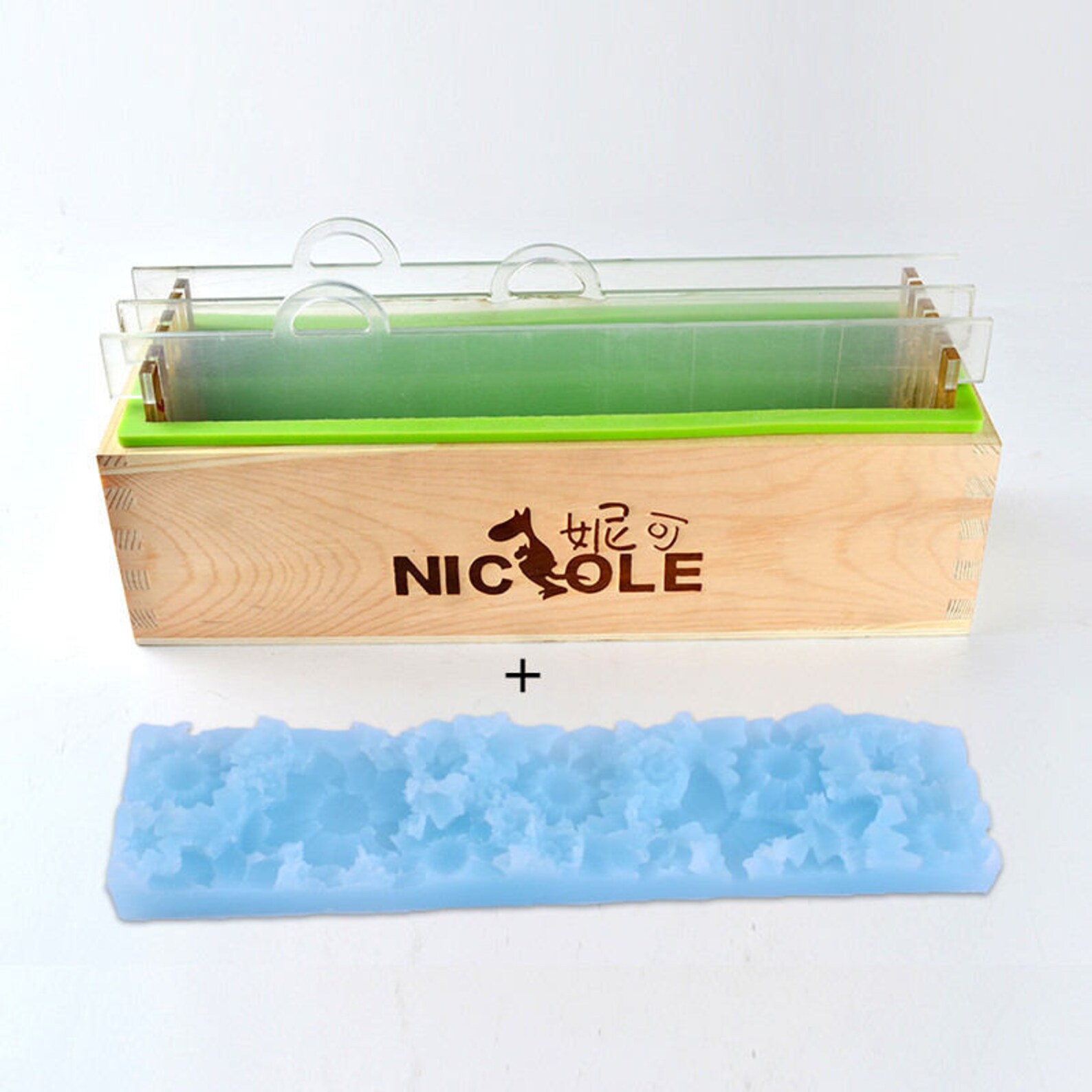 D020S Rectangular Silicone Soap Mold With Transparent Vertical - Etsy