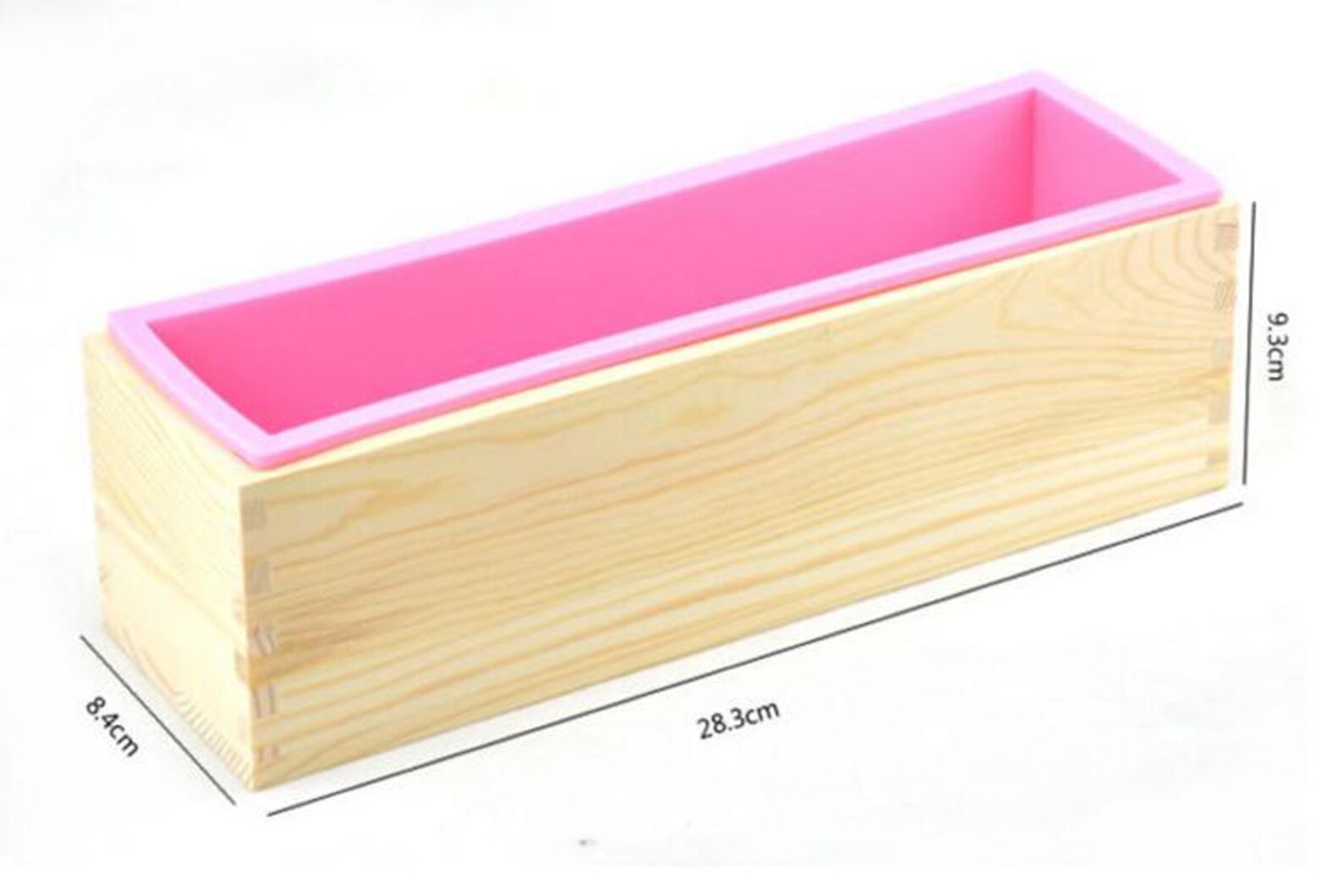 DIY Loaf Soap Mold Kit: Wooden Box, Silicone Liner & Cutter - Etsy