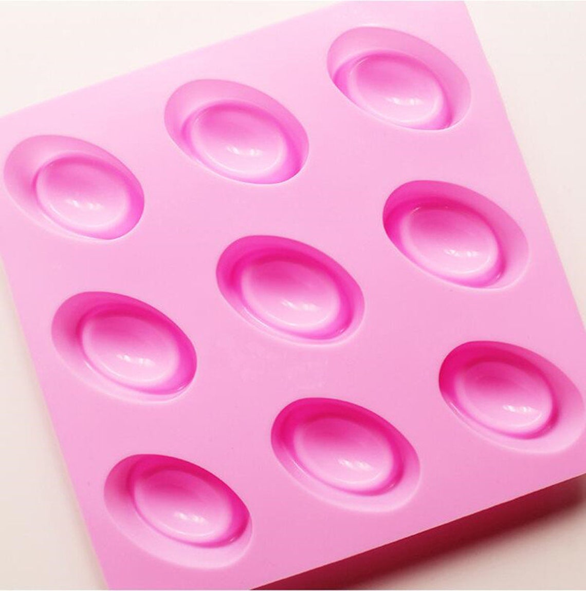 9-cavity Gold Ingot Shape Fondant Cake Mold Mould Silicone | Etsy