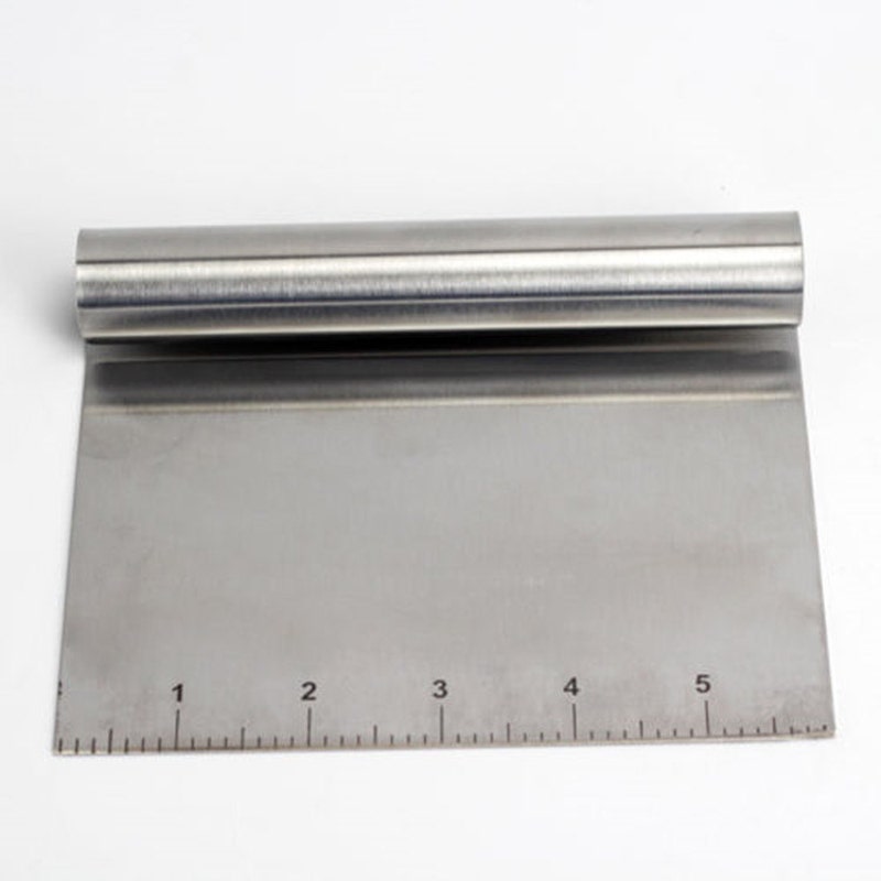 Stainless Steel Cake Scraper - Etsy