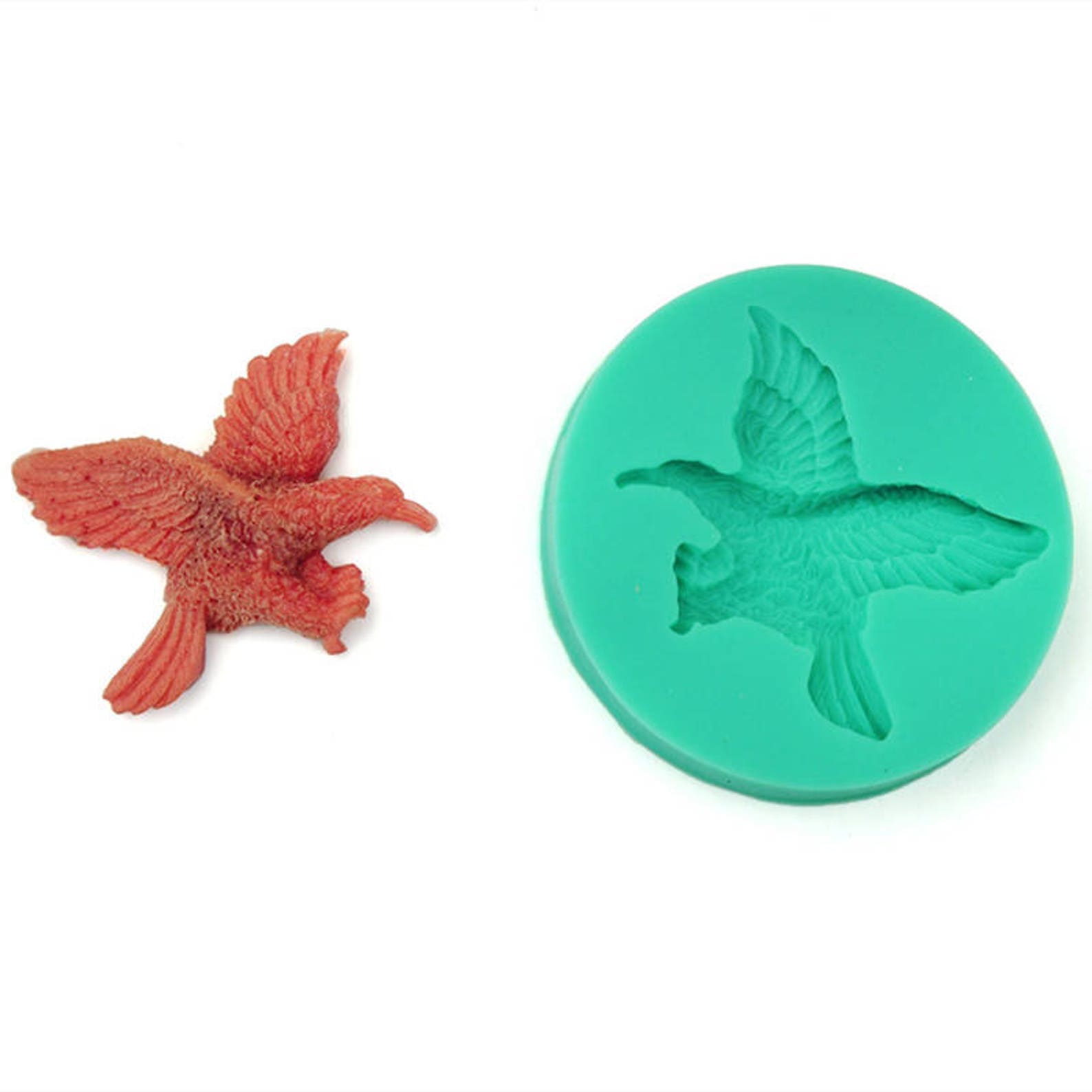 Eagle Sshape Silicone Fondant Cake Mold Soap Mold Chocolate - Etsy