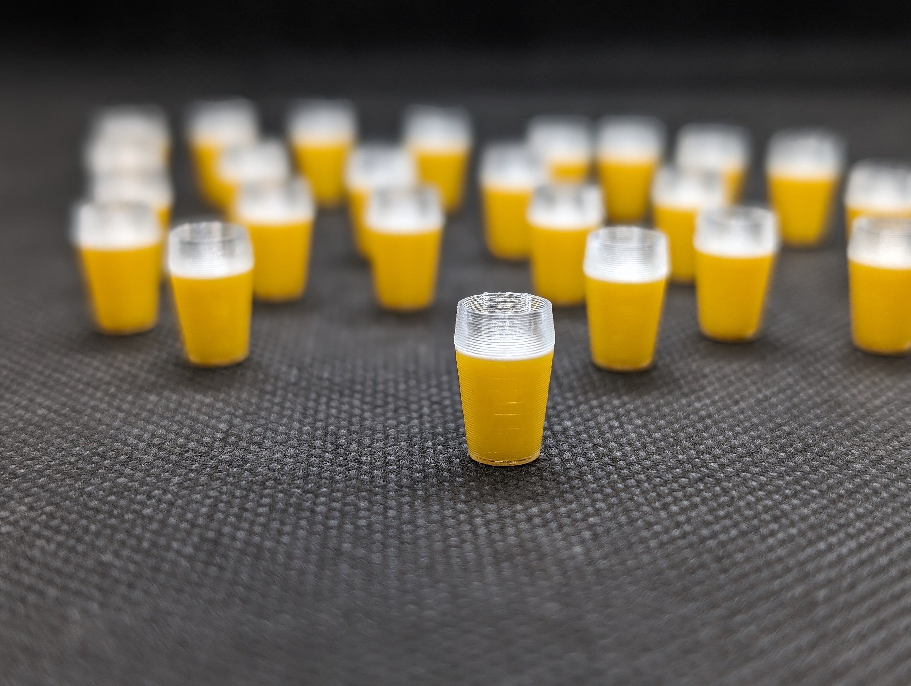 Miniature 3d-printed Beers / Beer Glasses for Tabletop Gaming and ...