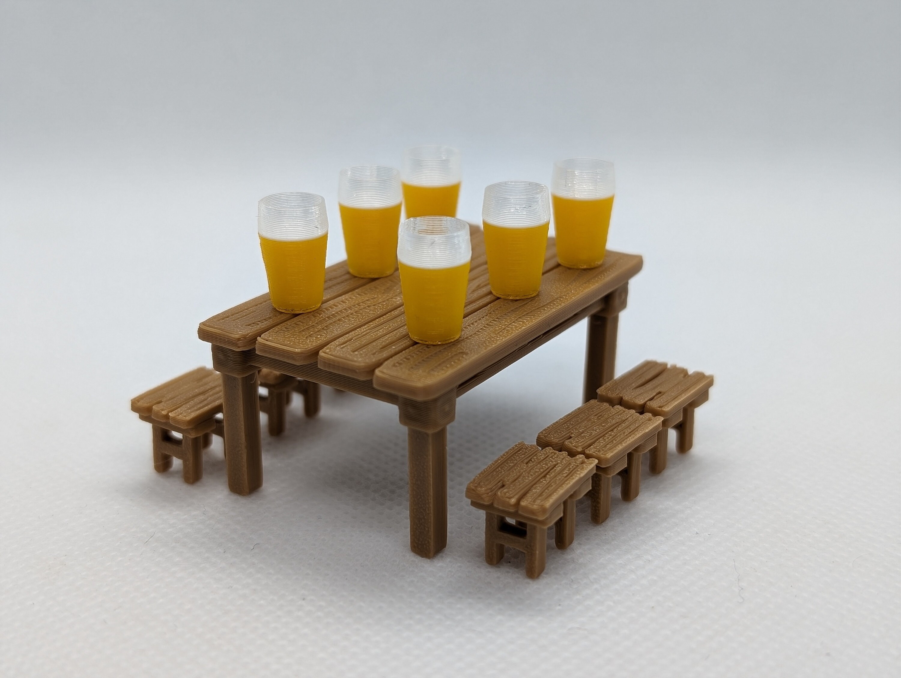 Miniature 3d-printed Beers / Beer Glasses for Tabletop Gaming and ...