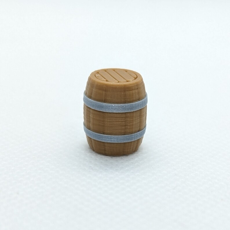 Set of 15 Dual-tone Beer Barrel / Wine Cask Token for Board / Tabletop ...