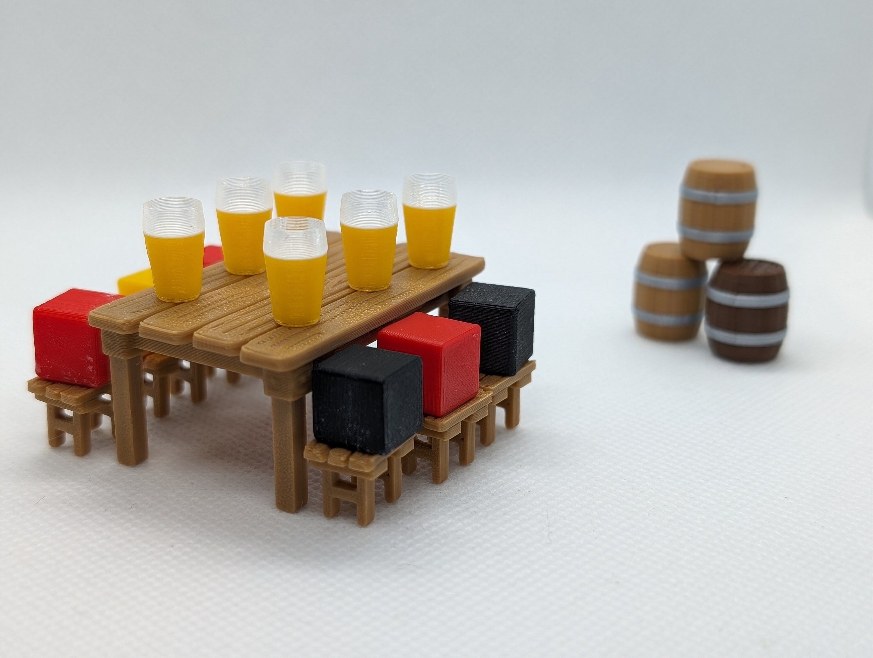 Miniature 3d-printed Beers / Beer Glasses for Tabletop Gaming and ...