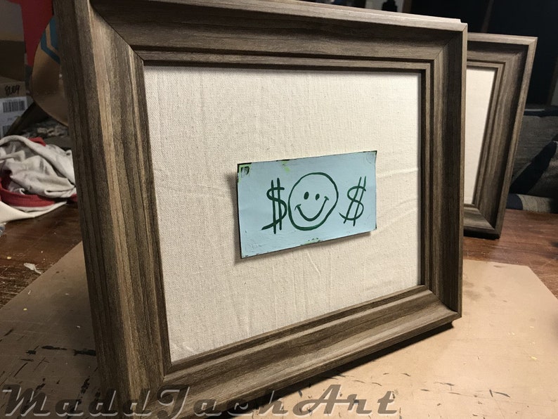 Spongebob Squarepants Mr. Krabs' First Dollar Painted | Etsy