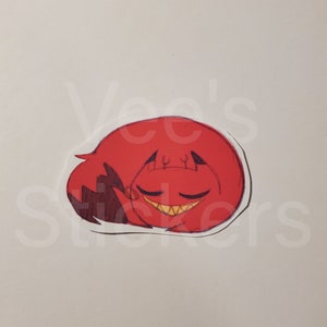 Cursed Alastor Cat Vinyl Stickers - Vee's Stickers - Etsy