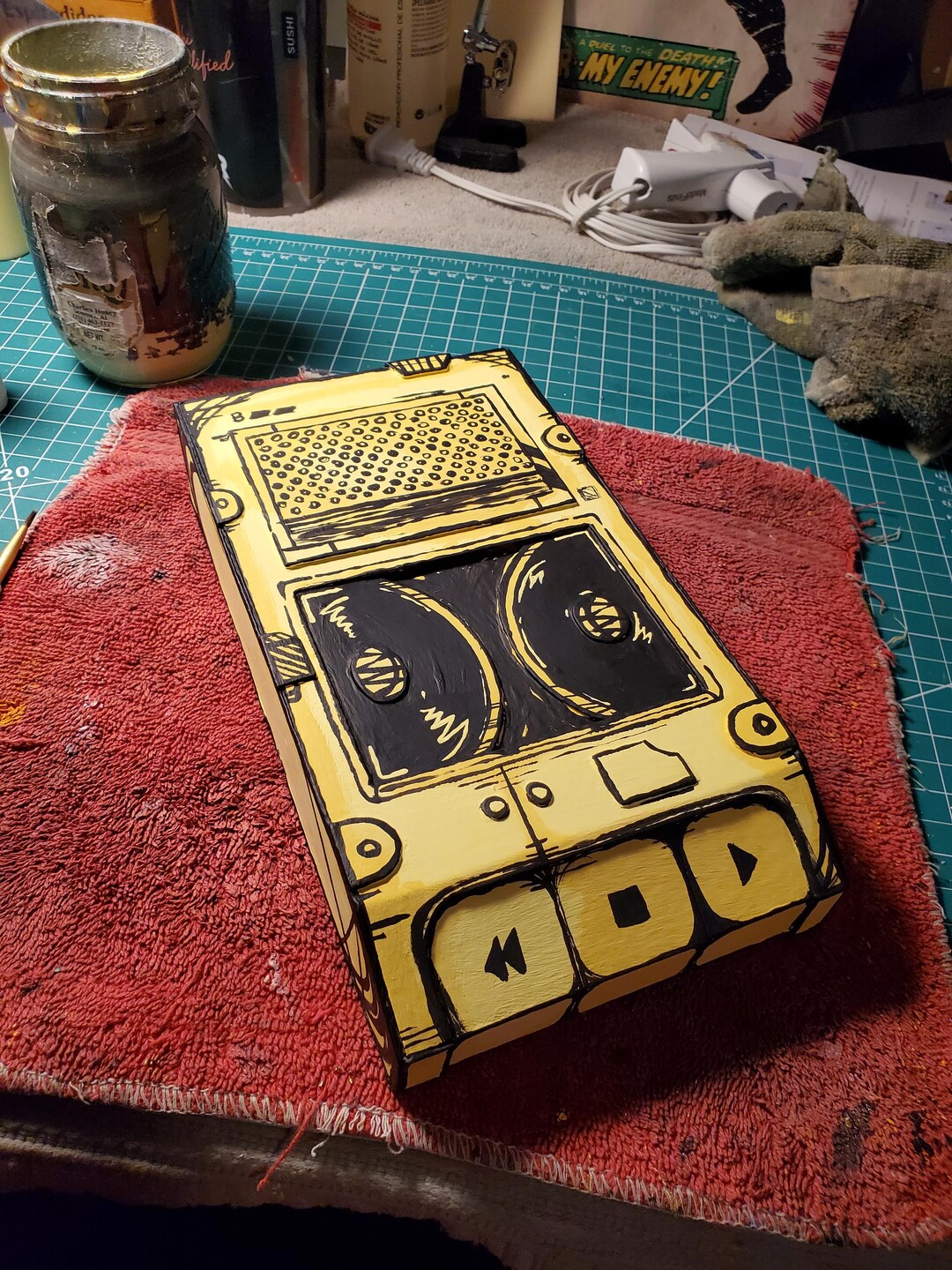 Bendy and the Ink Machine Tape Player Prop from My Tik Tok Video - Etsy