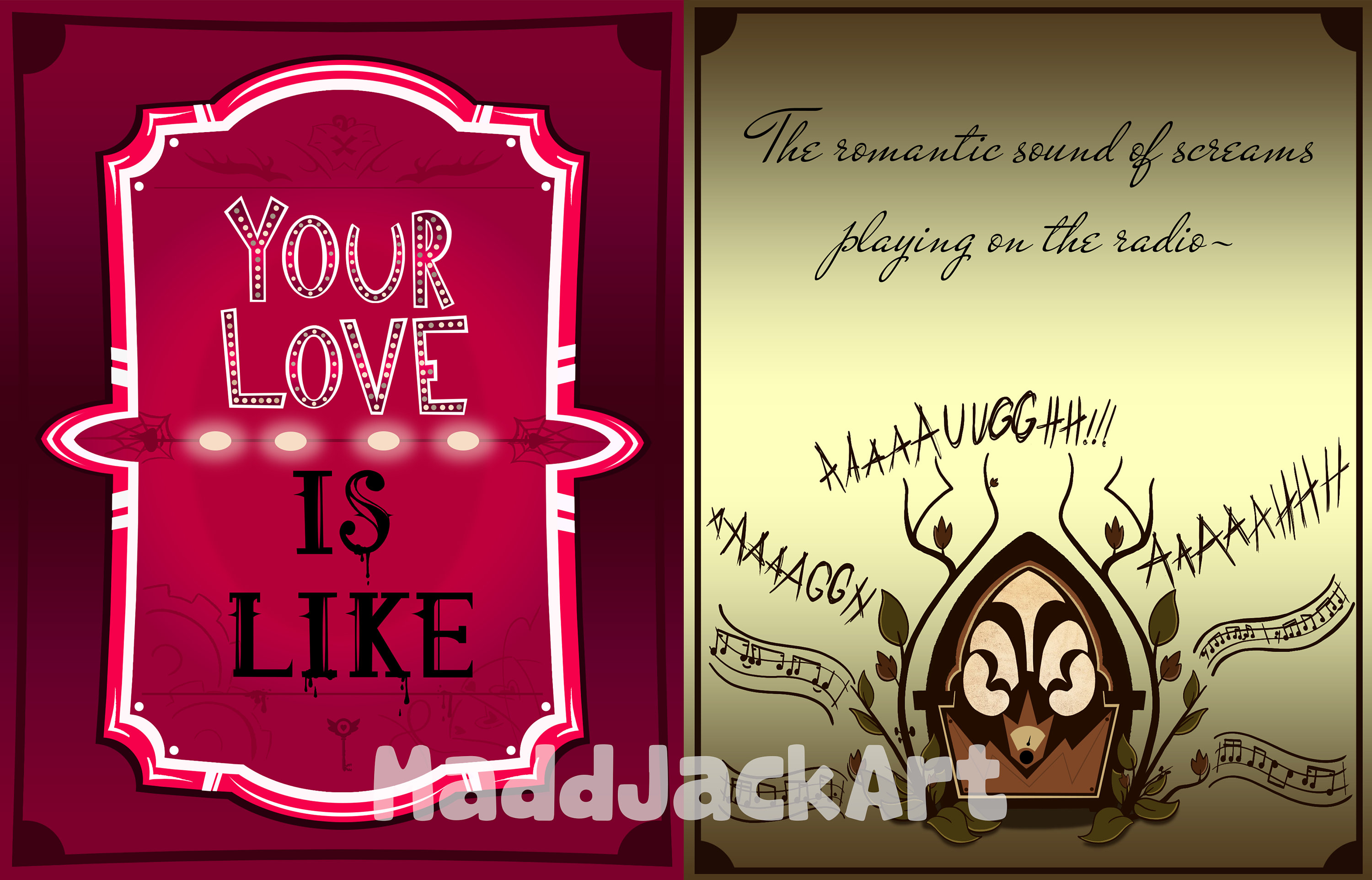 Hazbin Hotel Custom Themed Valentine's Day Card - Etsy