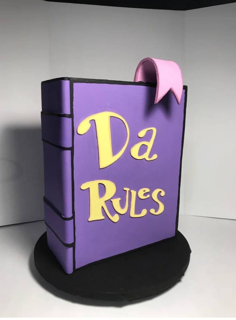 Fairly Oddparents da Rules Book Costume Prop - Etsy