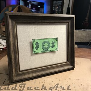 Spongebob Squarepants Mr. Krabs' First Dollar Painted Replica - Etsy