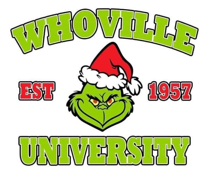 Whoville PNG File, Transparent Background, Christmas, Mean One, Green ...