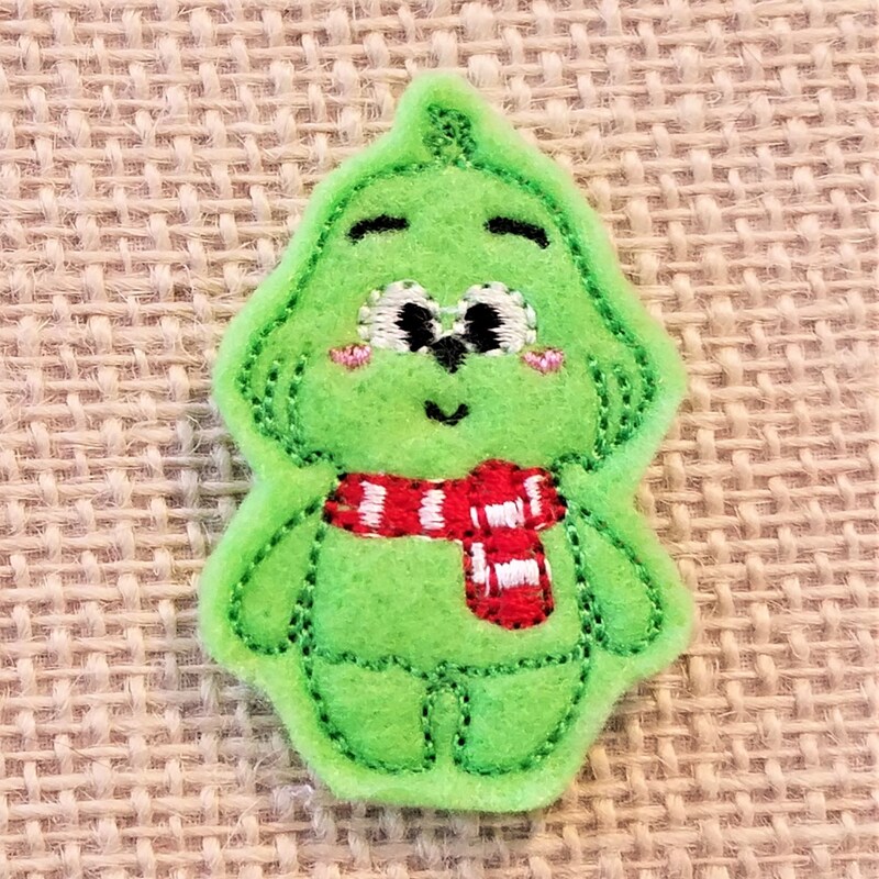 Grinch Applique - Etsy