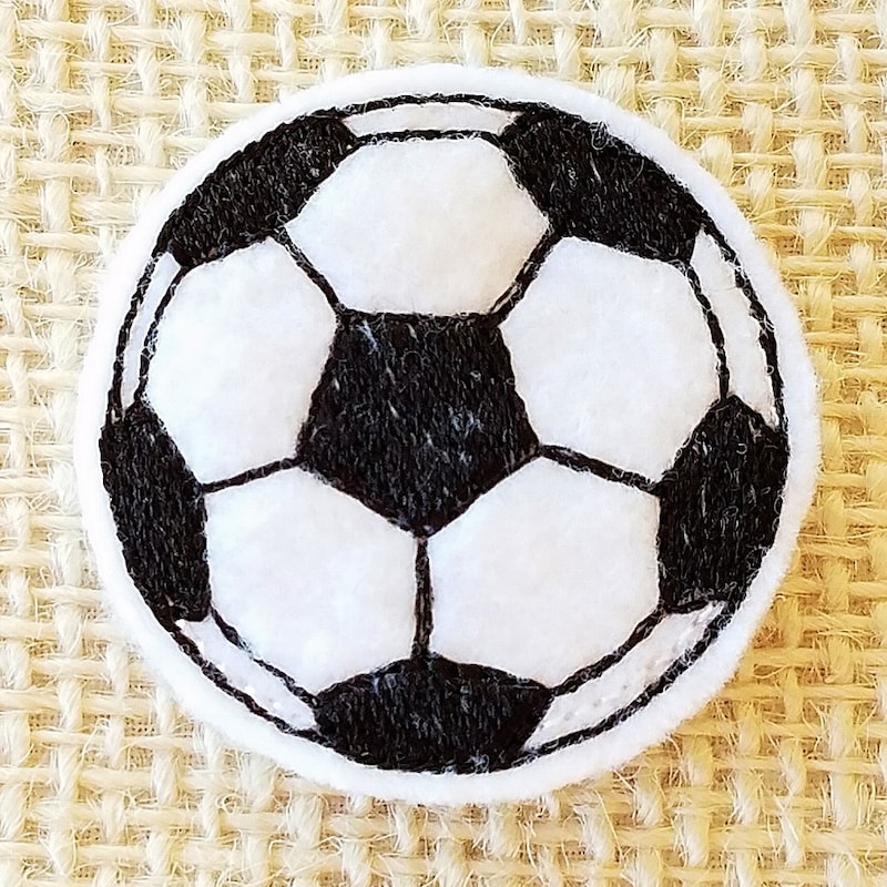 Soccer Ball Applique - Etsy
