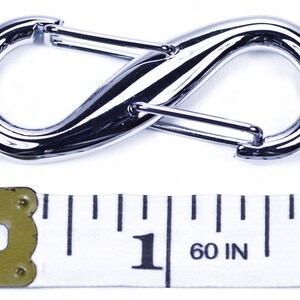 Large Metal Chrome S Clip - Great for Paracord Projects - Etsy