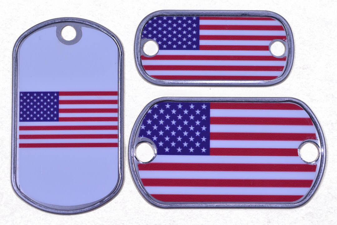 American Flag - Dog Tag - Etsy