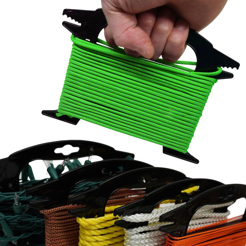 Rope Cord Winder Organizer Spool String Line Holder With Handle for ...