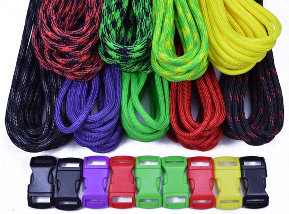Paracord Starter Combo 10 Foot Bundle Kits 10 Paracord Combo - Etsy