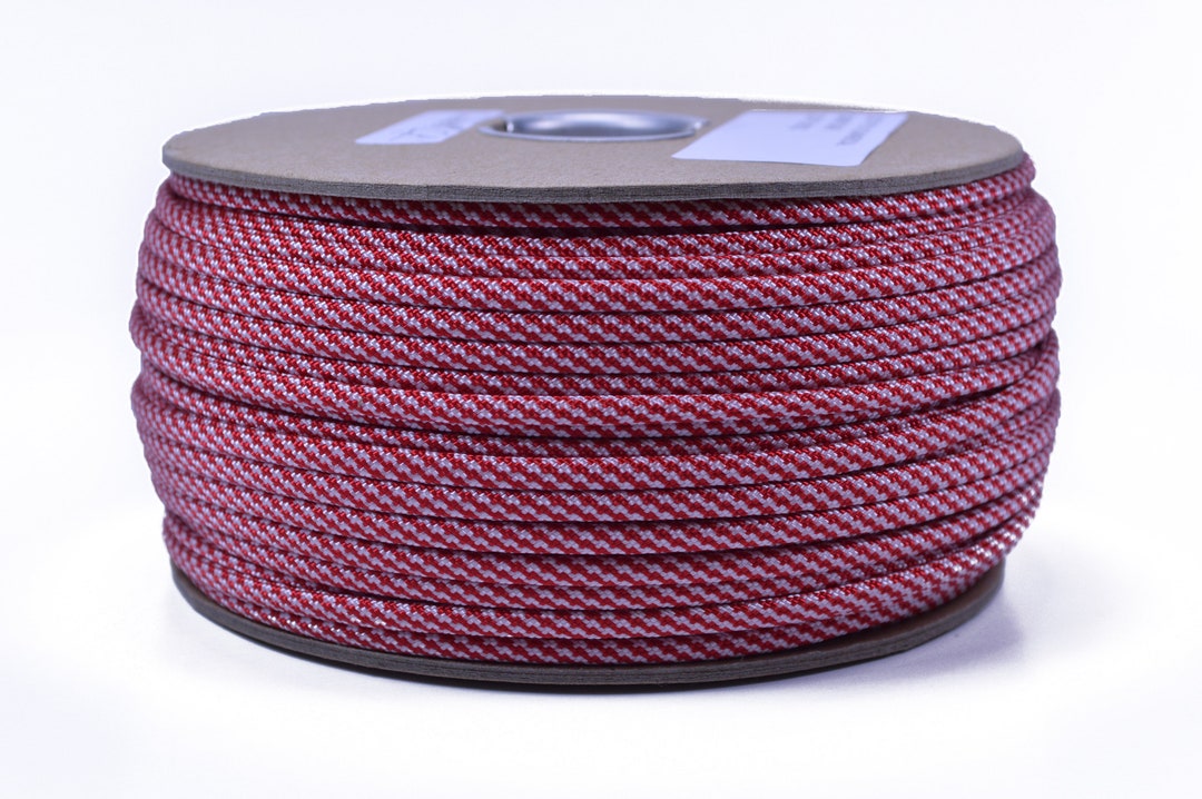 Candy Cane - 250 Foot Spool - 550 Type III 7 Strand Commercial Paracord ...