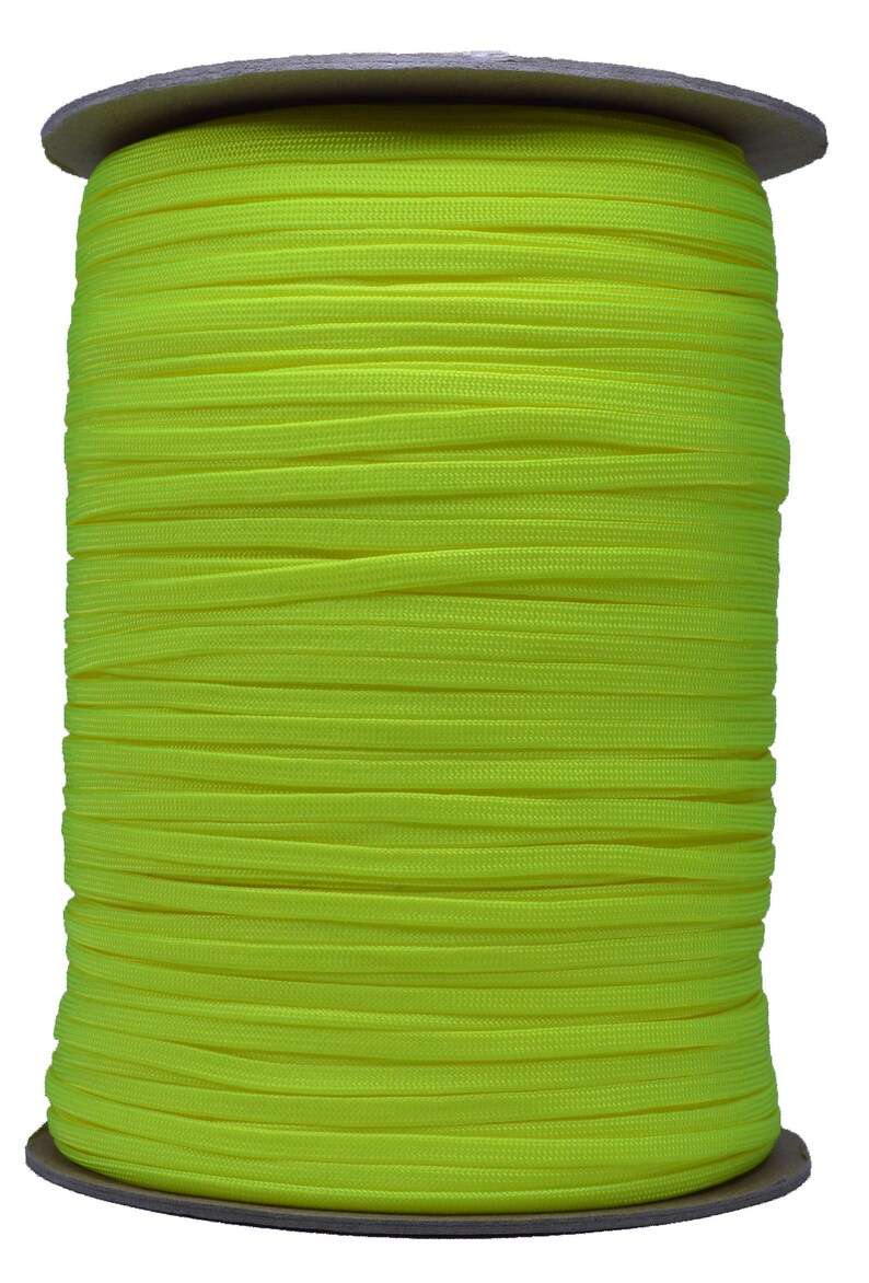 Coreless/gutted 550 Paracord Flat Hollow Cord Whip Makers - Etsy