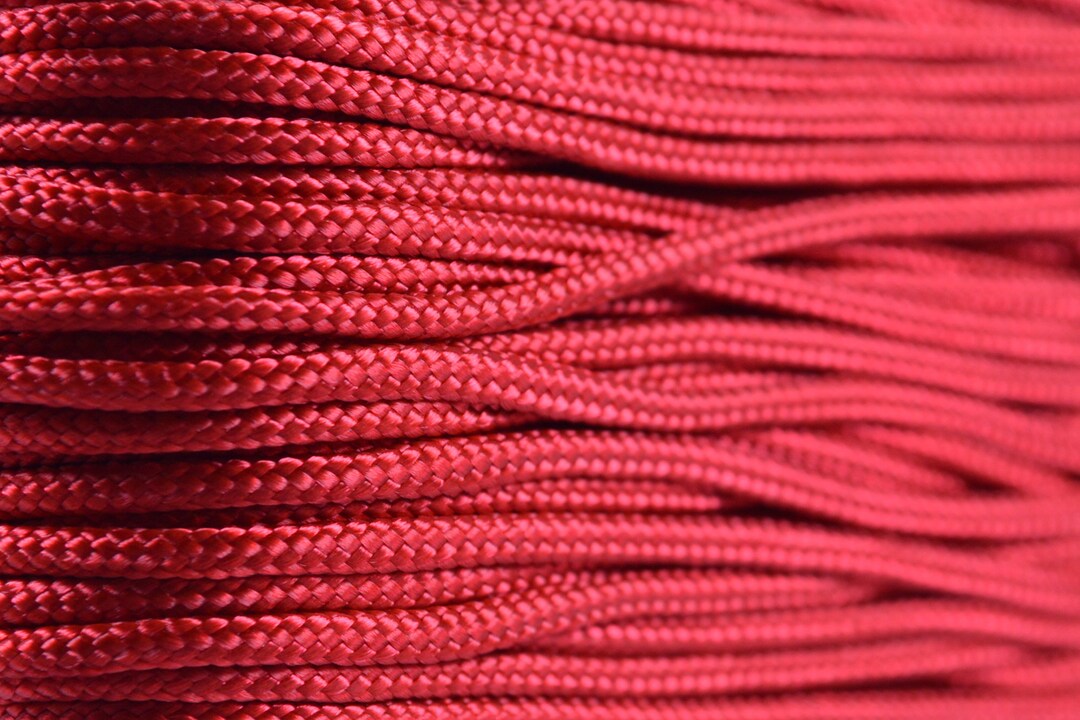 95 Cord - Imperial Red - Type 1 Paracord - 100 Feet on Plastic Winder ...