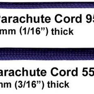 95 Cord - Acid Brown - Type 1 Paracord - 100 Feet on Plastic Winder - 1 ...