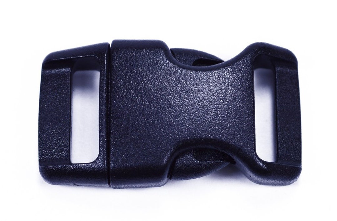 Black 5/8" Inch Plastic Paracord Buckle - Etsy