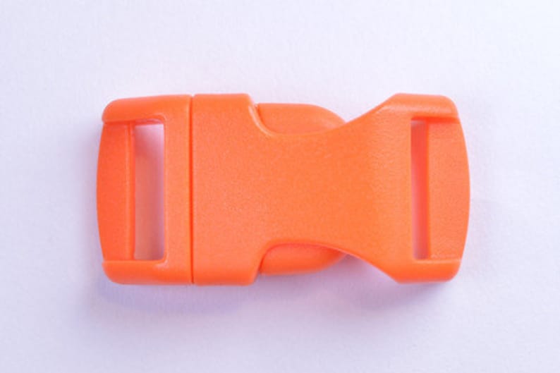 Orange 1/2 Inch Plastic Paracord Buckles - Etsy