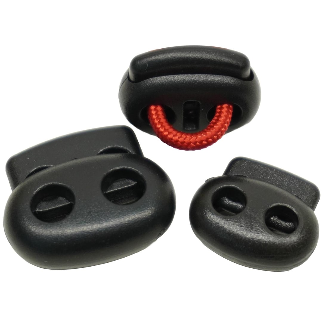 Dual Strand Flat Cord Locks for Paracord, Bracelets, Drawstrings - Etsy