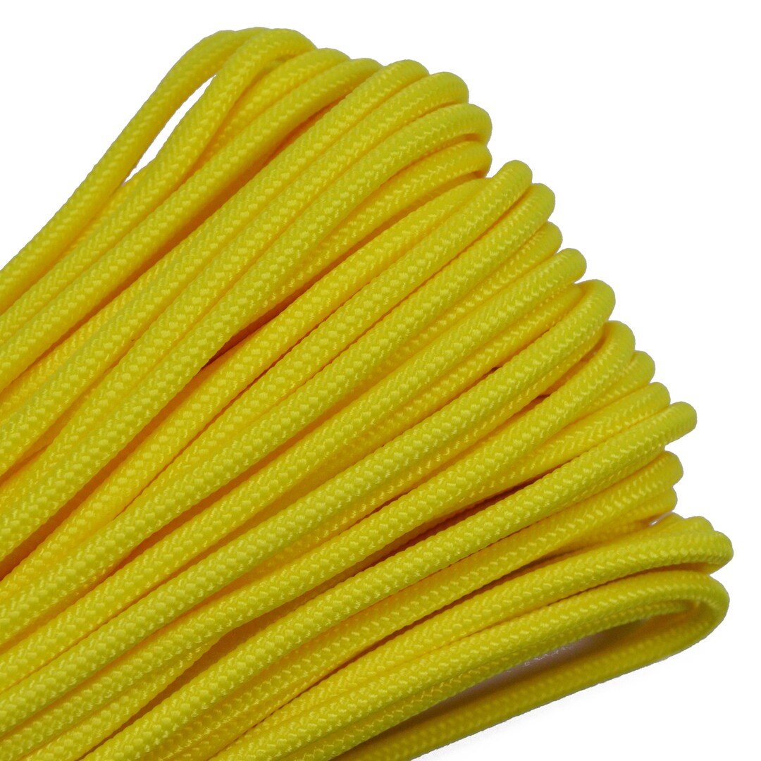 Yellow 275 Cord 5 Strand Paracord - 100 Feet - Etsy