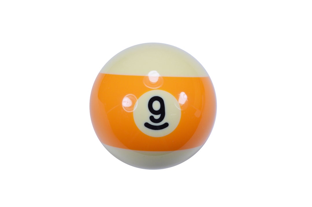 Pool Ball #9 for Paracord Monkey Fist - Etsy