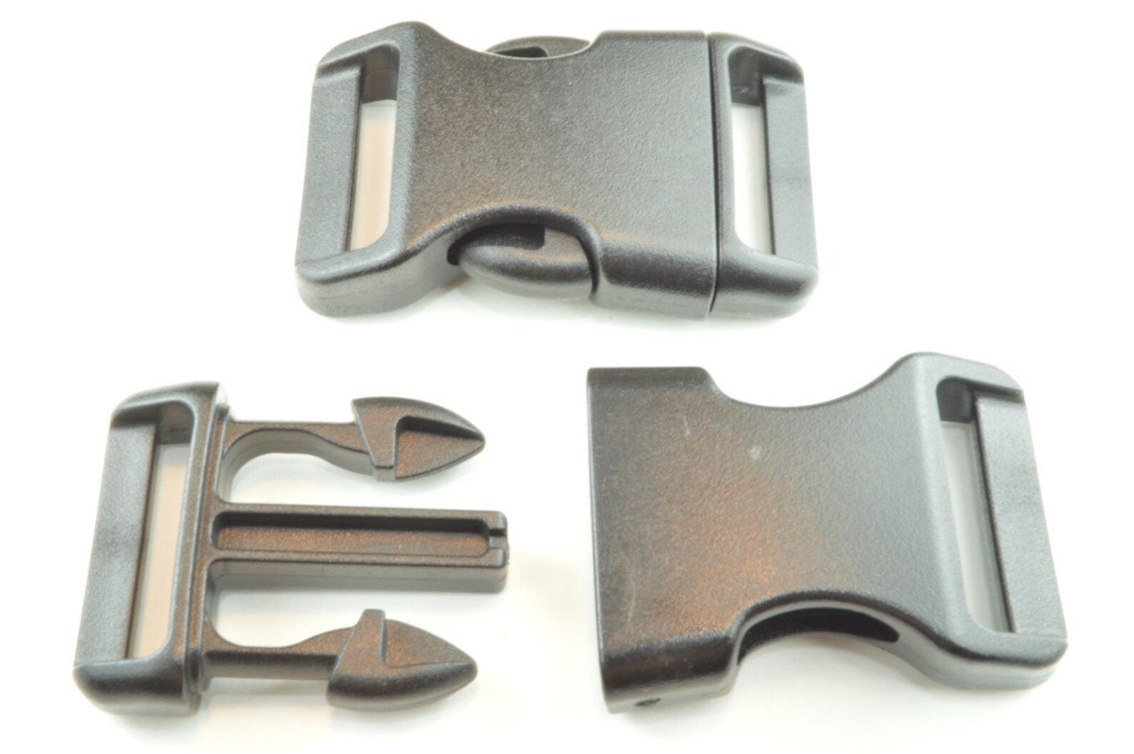 Black 3/4 Inch Plastic Paracord Buckles - Etsy