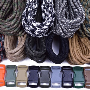 Paracord Starter Combo 10 Foot Bundle Kits - 10 Paracord Combo Kits ...