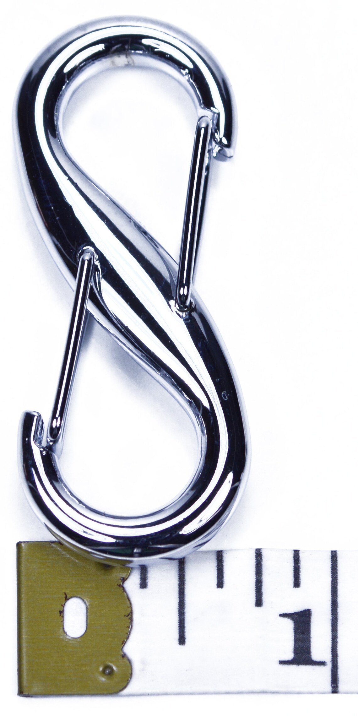Large Metal Chrome S Clip Great for Paracord Projects - Etsy