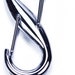Large Metal Chrome S Clip - Great for Paracord Projects - Etsy