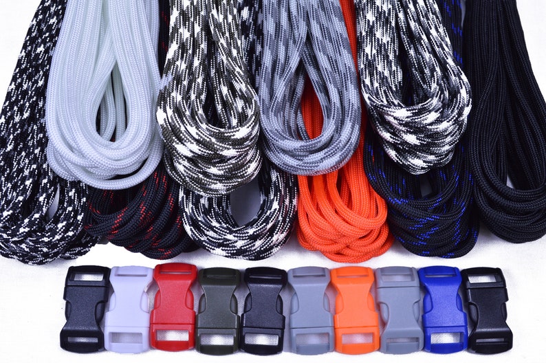 Paracord Starter Combo 10 Foot Bundle Kits 10 Paracord Combo - Etsy