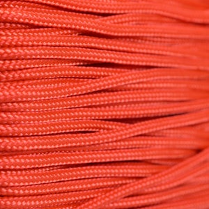95 Cord - Orange - Type 1 Paracord - 100 Feet on Plastic Winder - 1/16 ...