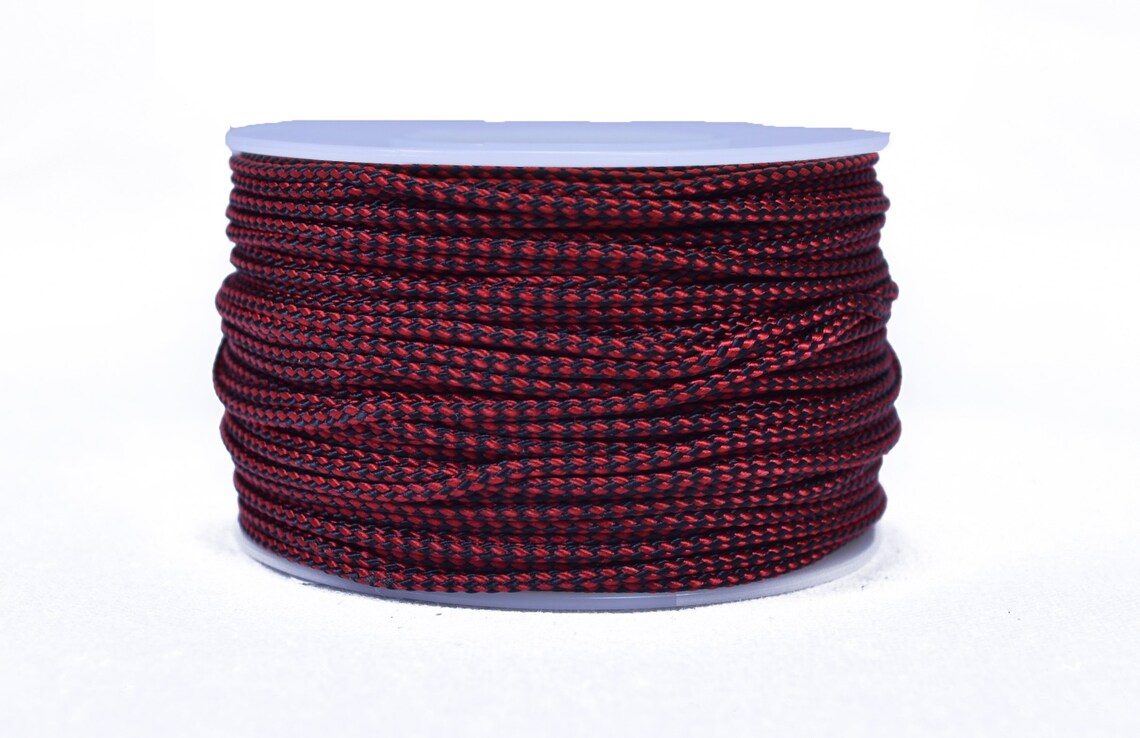 Firefighter Red Micro Cord 1.18mm 125 or 1000 Foot Spool - Etsy