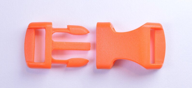 Orange 1/2 Inch Plastic Paracord Buckles - Etsy