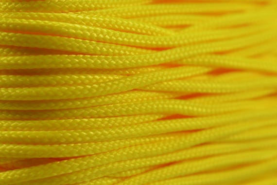 95 Cord Yellow Type 1 Paracord 100 Feet on Plastic | Etsy